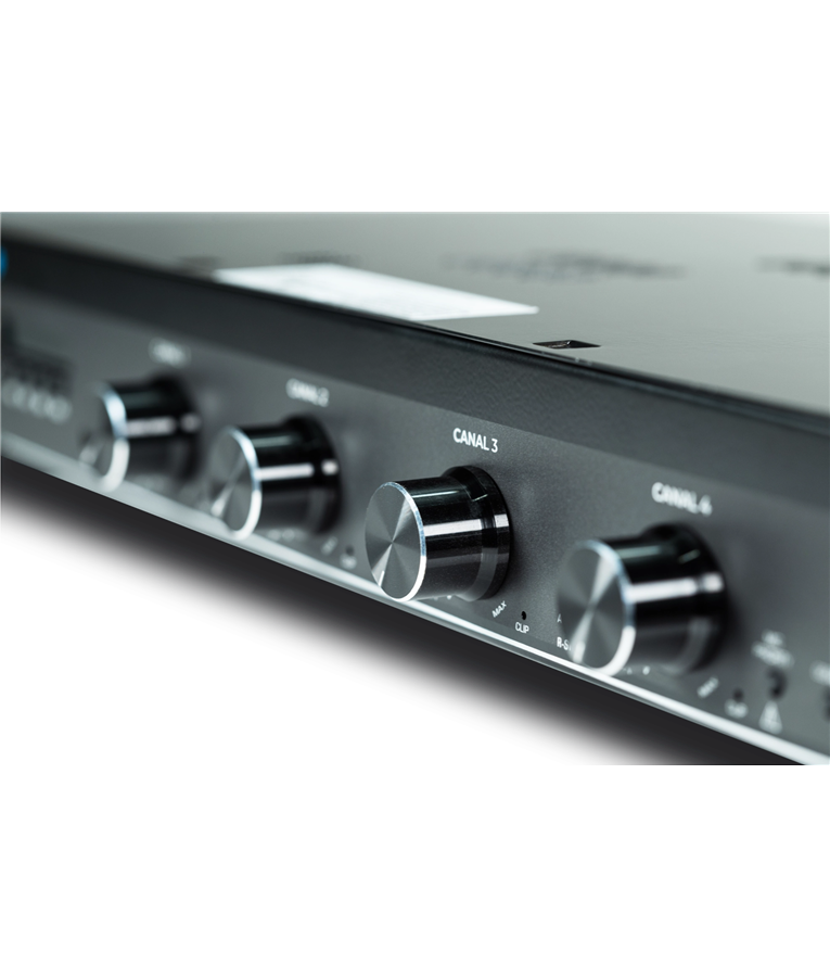 Amplificador Som Ambiente Slim 4500 G5 Frahm 4 canais 480w - MG Som BH