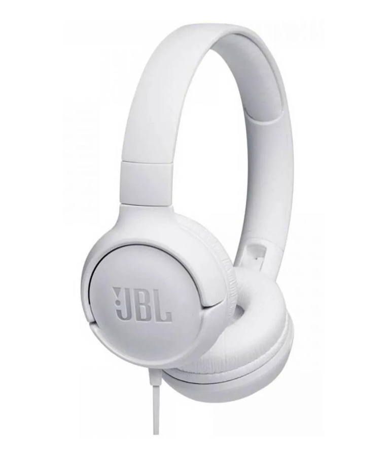 Fone De Ouvido Jbl On-ear Tune 500 C/ Fio Branco T500 White - MG Som BH