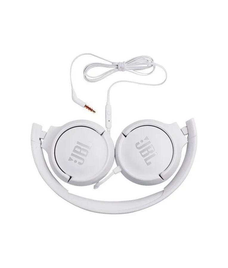 Fone De Ouvido Jbl On-ear Tune 500 C/ Fio Branco T500 White - MG Som BH