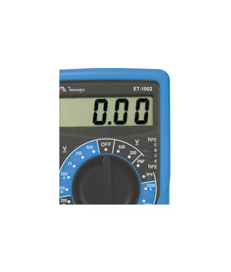 Multímetro Minipa Digital Et1002 Multiteste Profissinal - MG Som BH